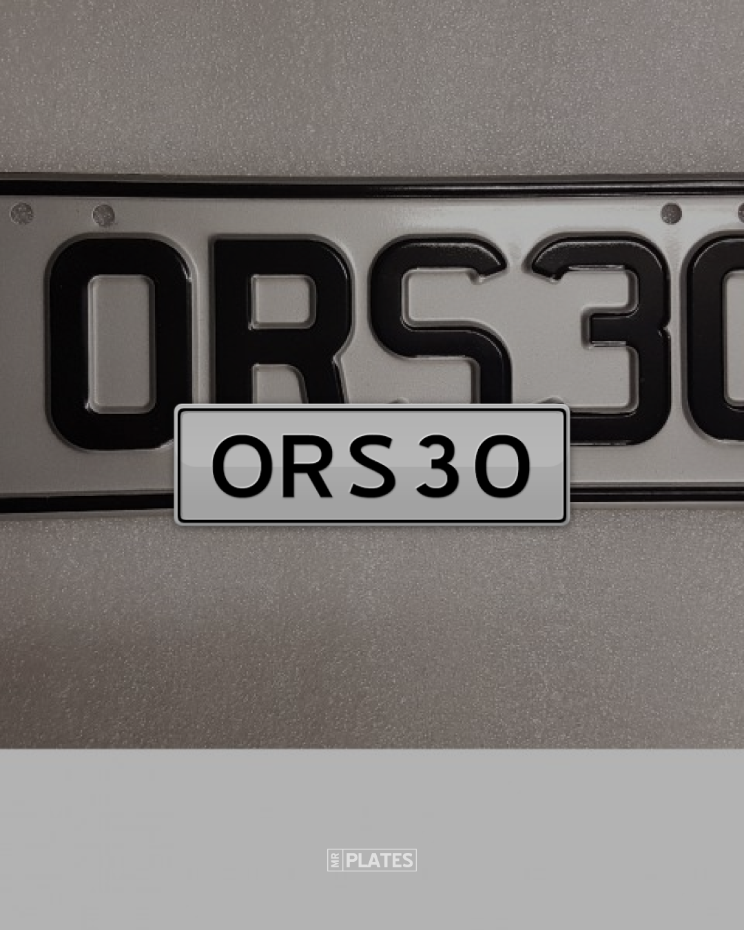 ORS30 (RS3) Number Plates For Sale, QLD - MrPlates