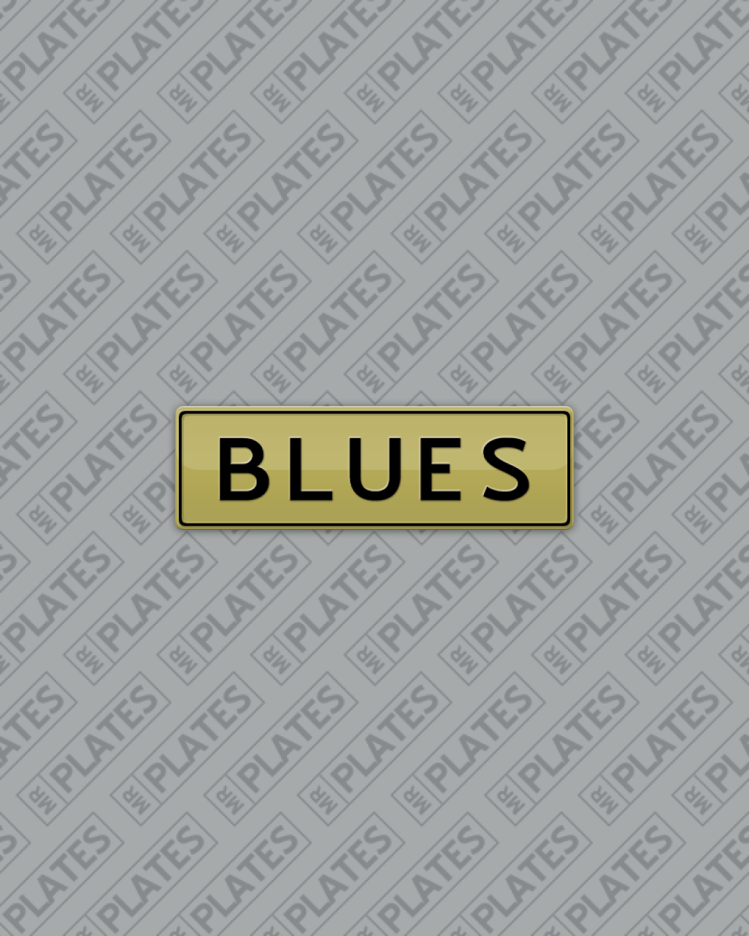 BLUES (Registered) Number Plates For Sale, NSW - MrPlates