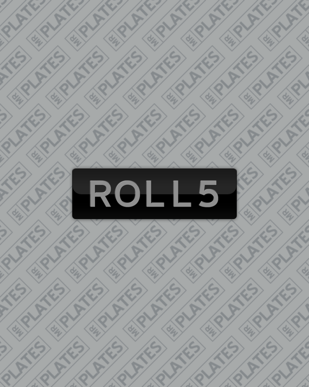 ROLL5 (ROLLS -) Number Plates For Sale, QLD - MrPlates