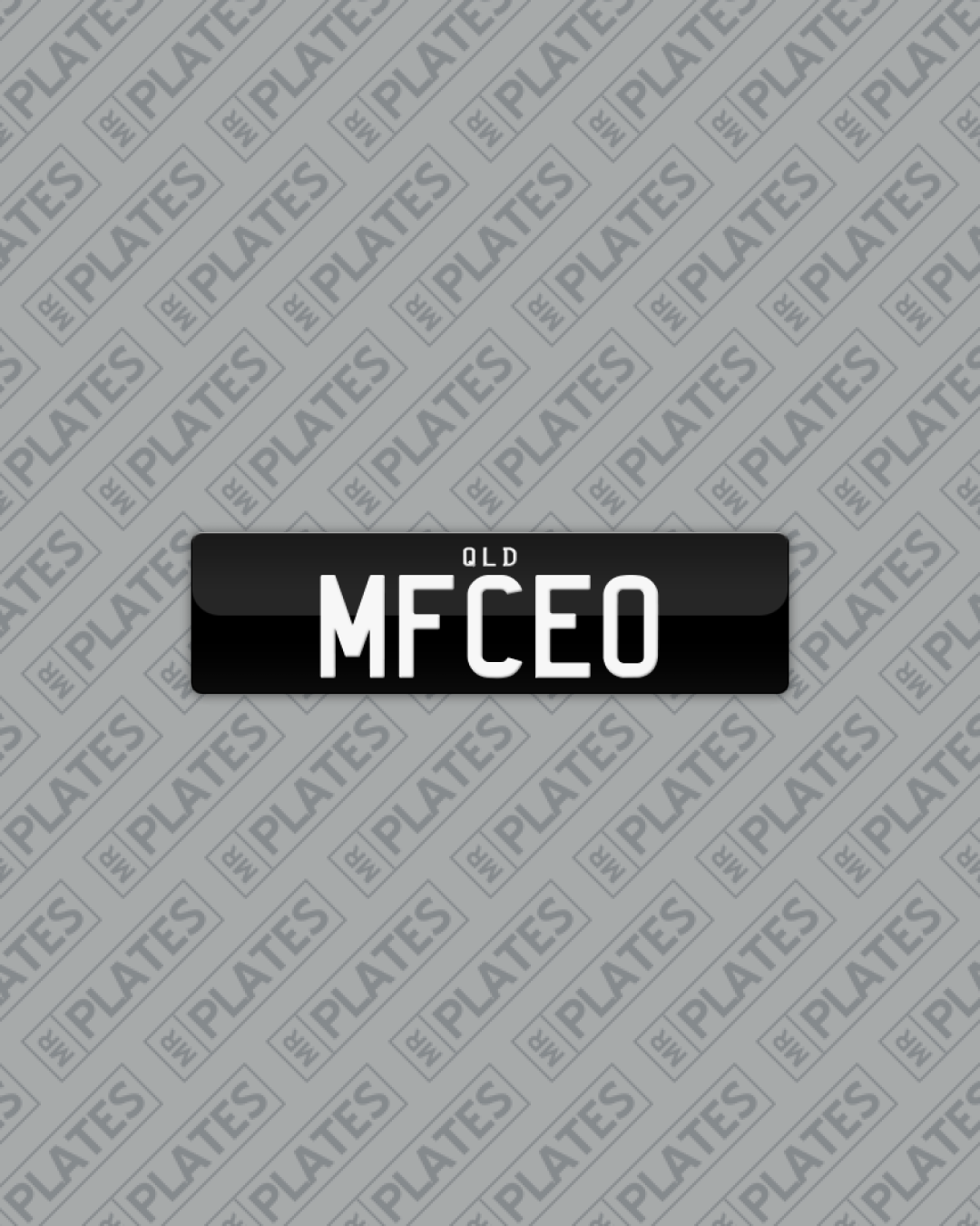 MFCEO (Mother Fucking CEO) Number Plates For Sale, QLD - MrPlates
