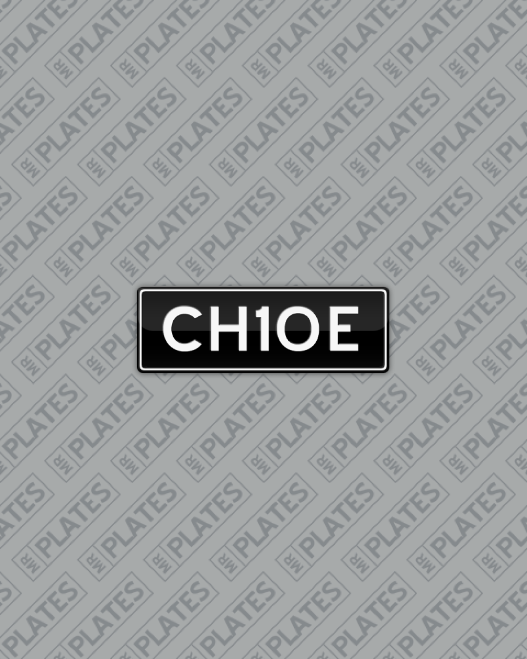 CH1OE (Chloe) Number Plates For Sale, VIC - MrPlates