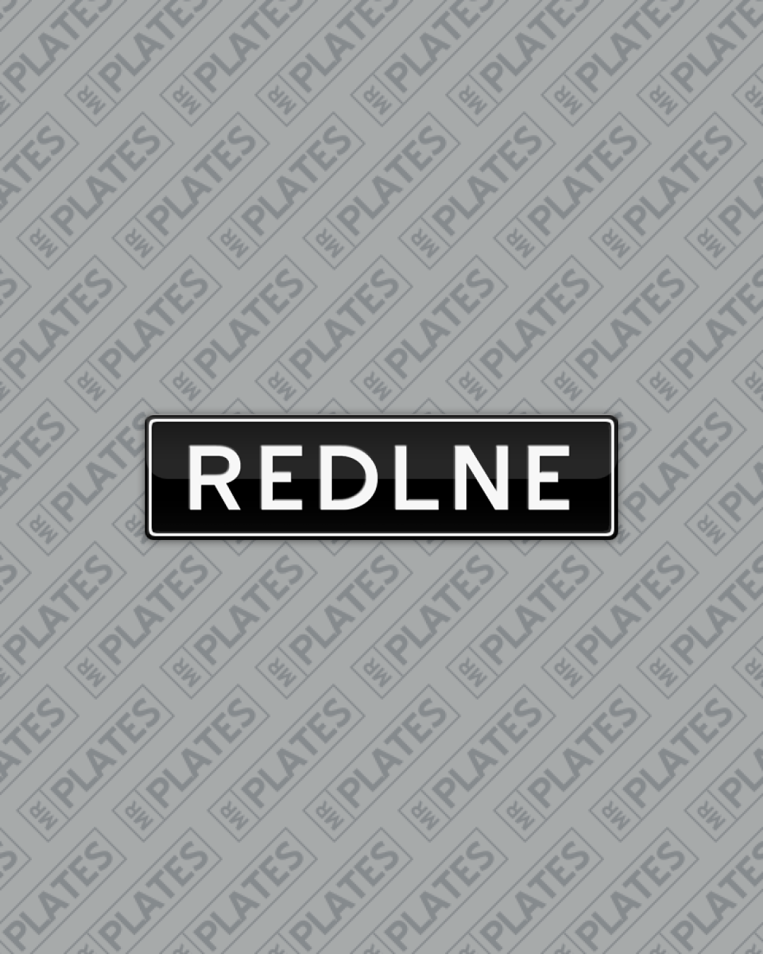 REDLNE (Redline) Number Plates For Sale, NSW - MrPlates