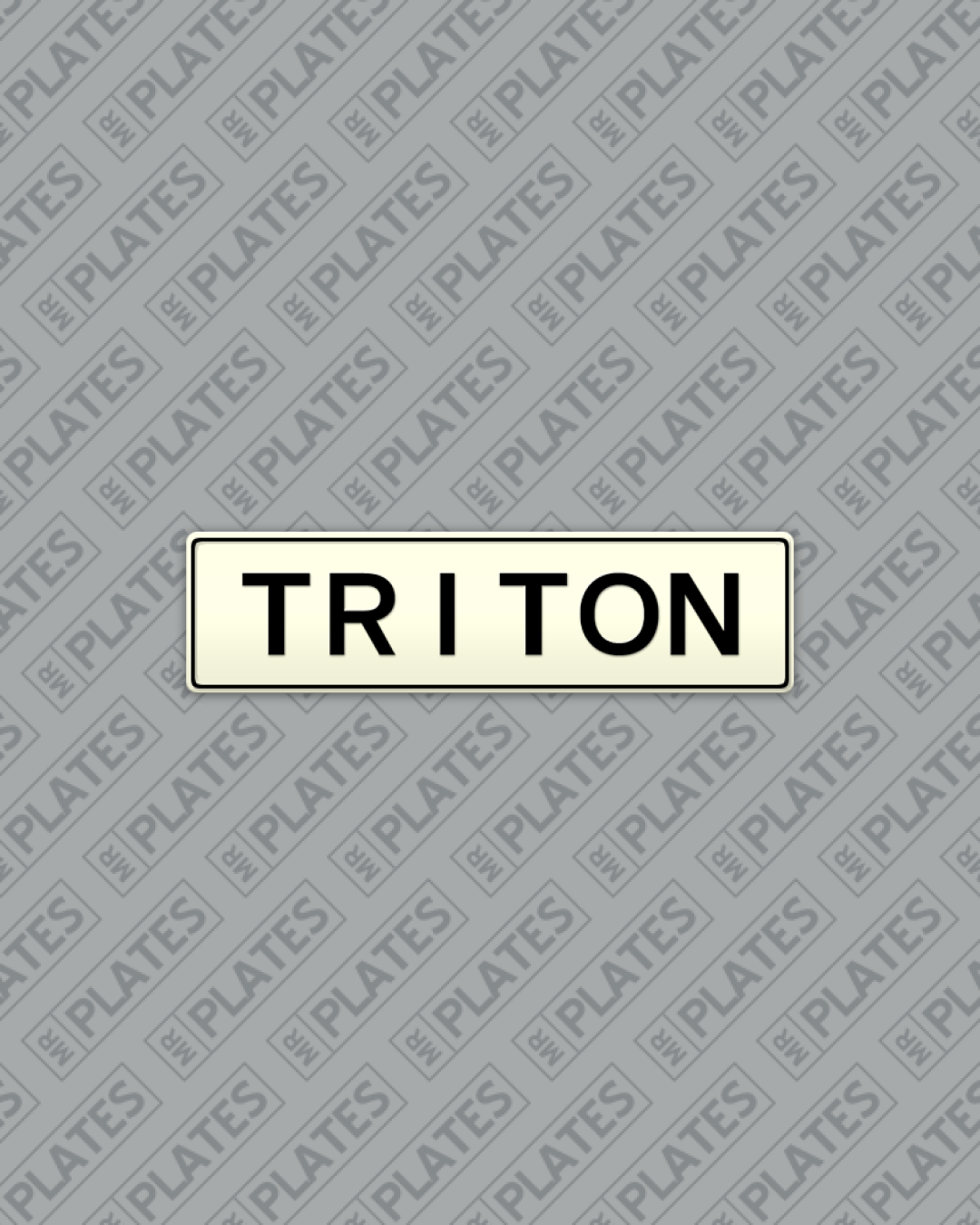 TRITON Number Plates For Sale, NSW - MrPlates
