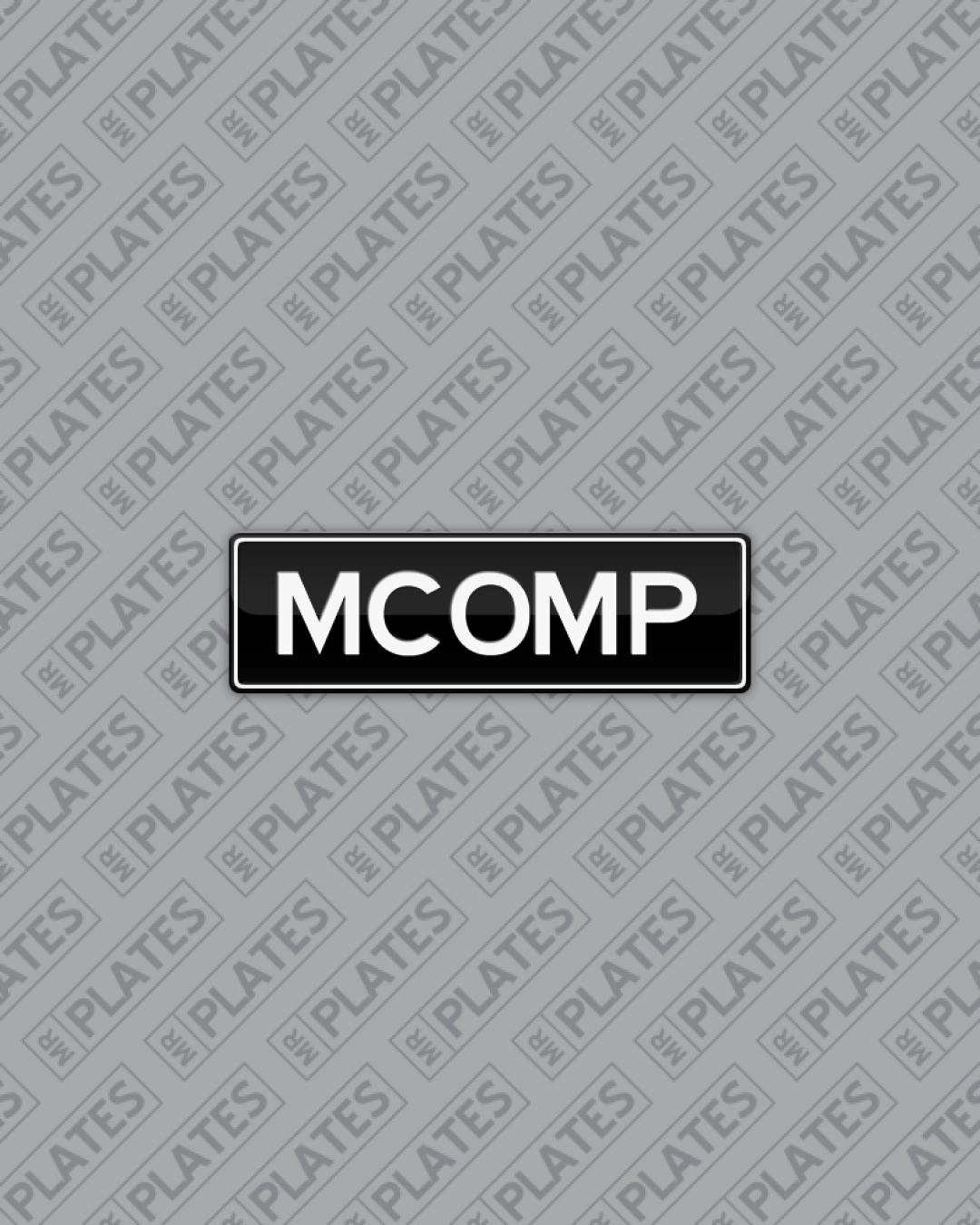 MCOMP Number Plates For Sale, VIC - MrPlates