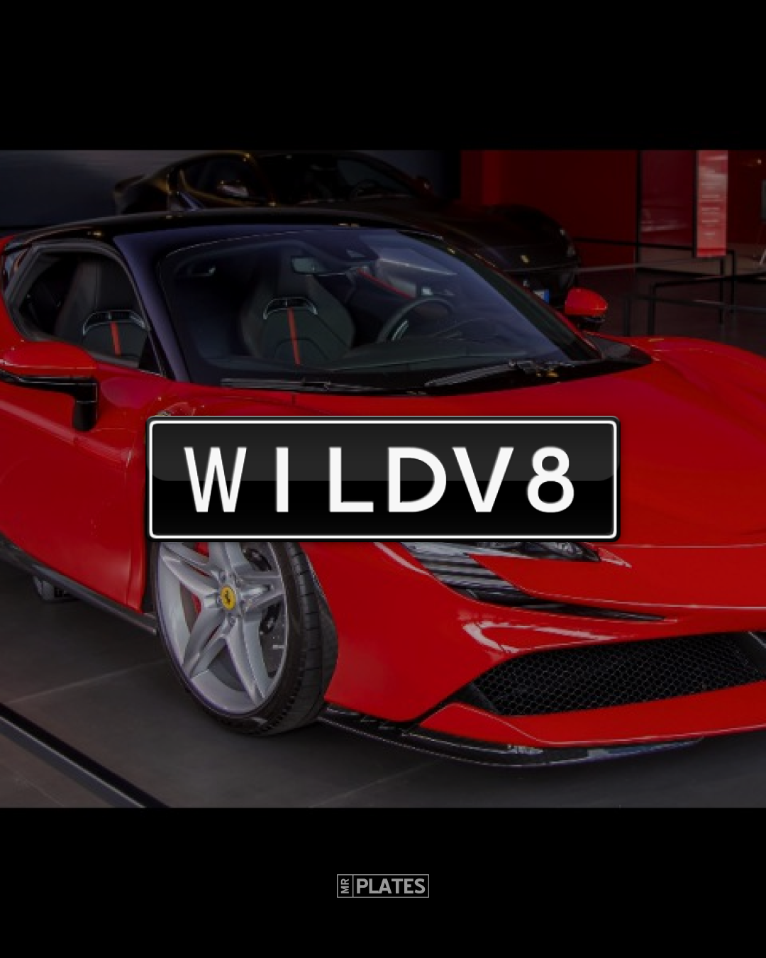 WILDV8 (WILD V8) Number Plates For Sale, VIC - MrPlates
