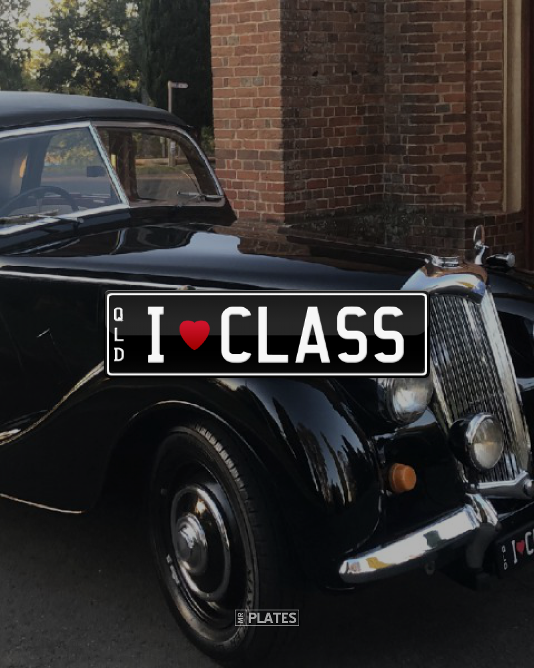 ICLASS (I Love Class!) Number Plates For Sale, QLD - MrPlates