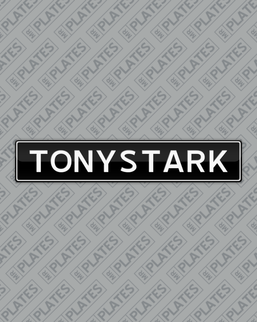 TONYSTARK (Tony Stark) Number Plates For Sale, WA - MrPlates