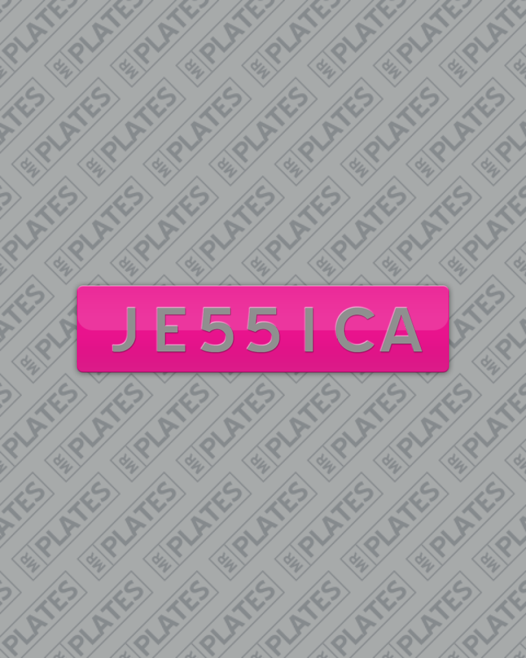 JE55ICA (Jessica) Number Plates For Sale, QLD - MrPlates