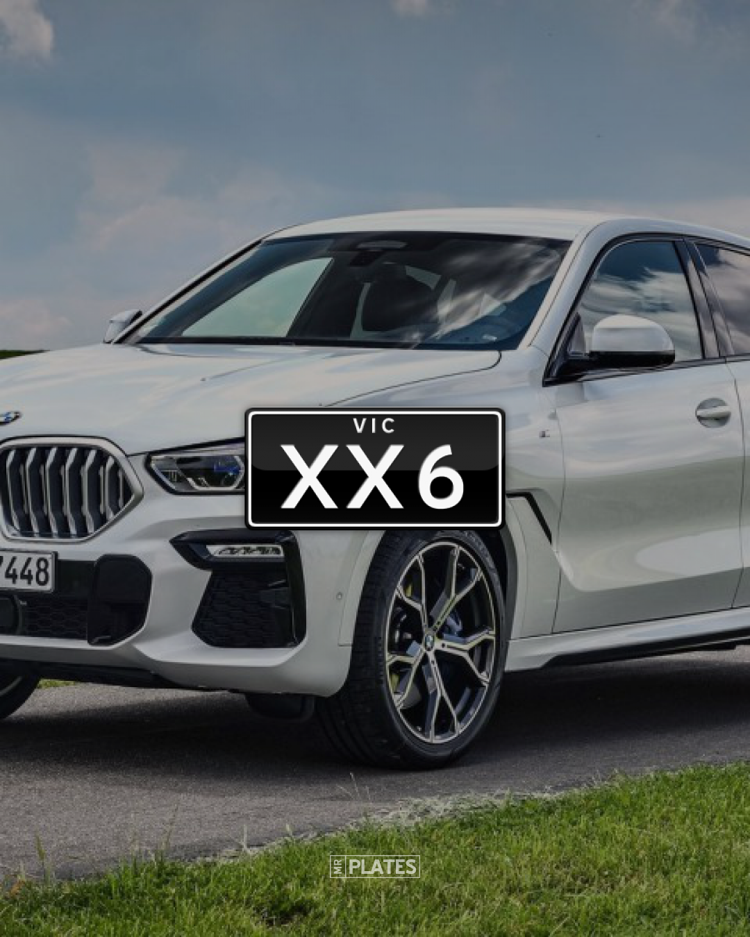XX6 (BMW X6) Number Plates For Sale, VIC - MrPlates