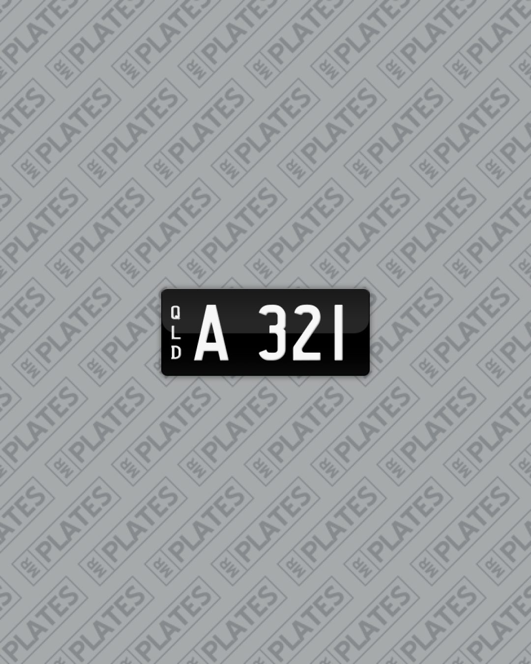 A 321 (QLD) Number Plates For Sale, QLD - MrPlates