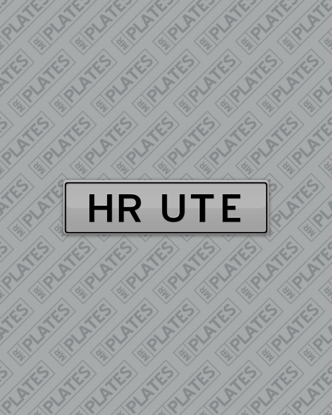 HR UTE (HOLDEN HR UTE) Number Plates For Sale, QLD - MrPlates