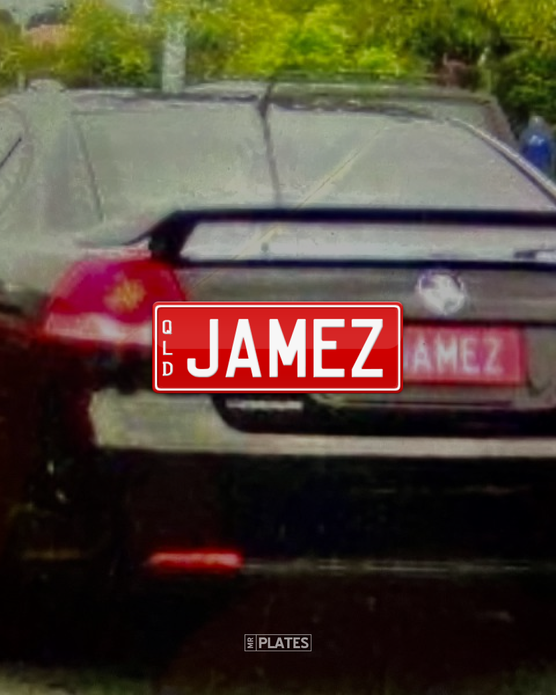 JAMEZ (James) Number Plates For Sale, QLD - MrPlates