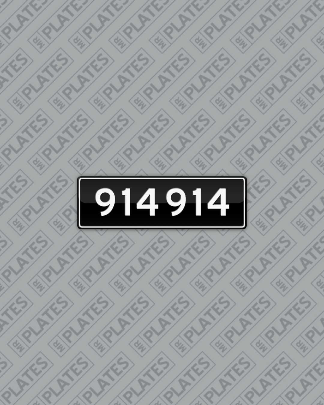 914914 (914-914) Number Plates For Sale, VIC - MrPlates