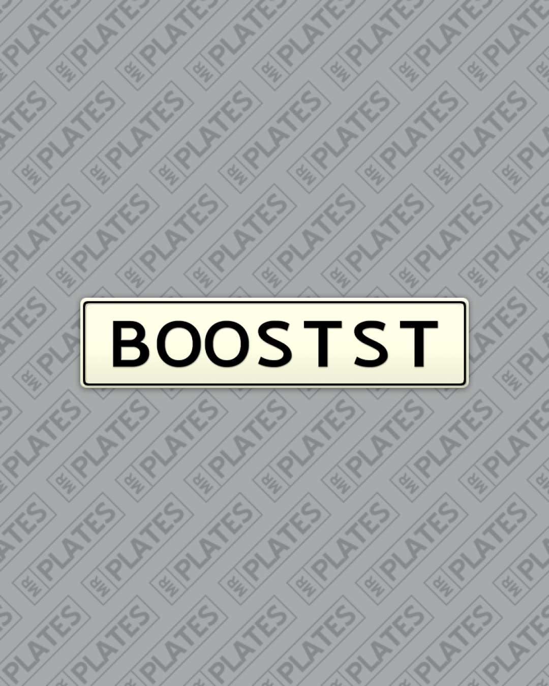 BOOSTST (Boost ST) Number Plates For Sale, WA - MrPlates