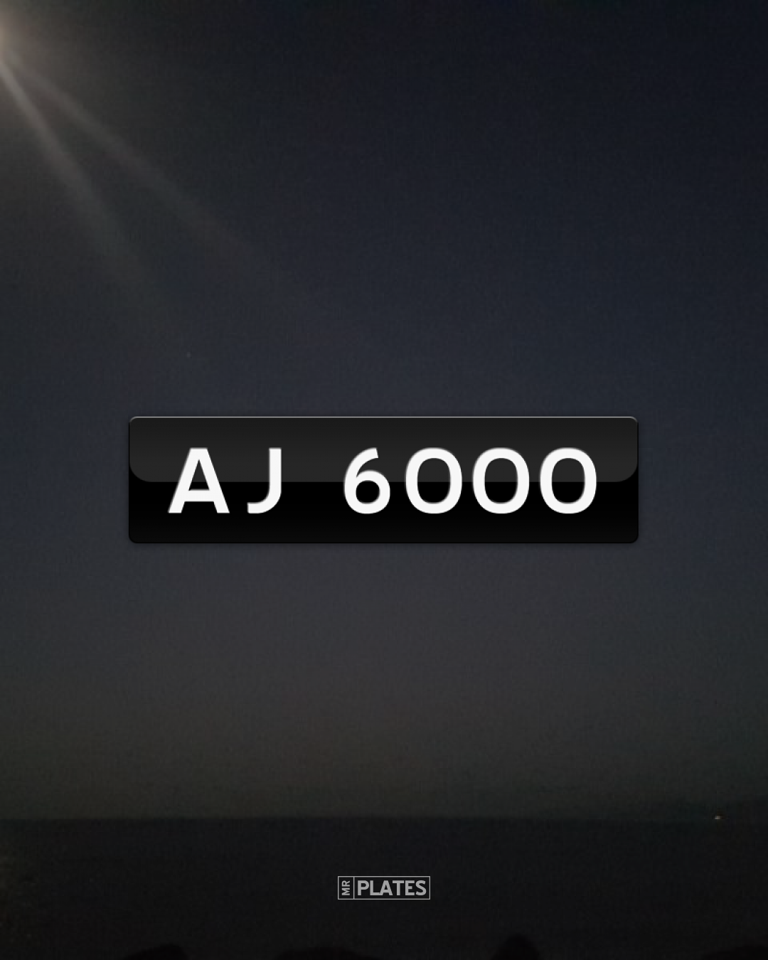 AJ 6000 Number Plates For Sale, NSW - MrPlates
