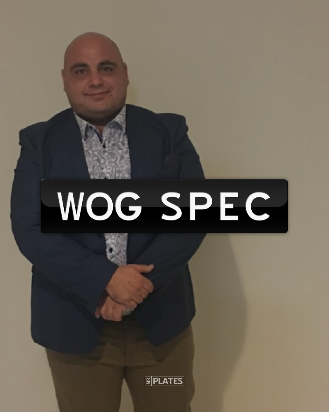 WOG SPEC (Wog Specific) Number Plates For Sale, QLD - MrPlates