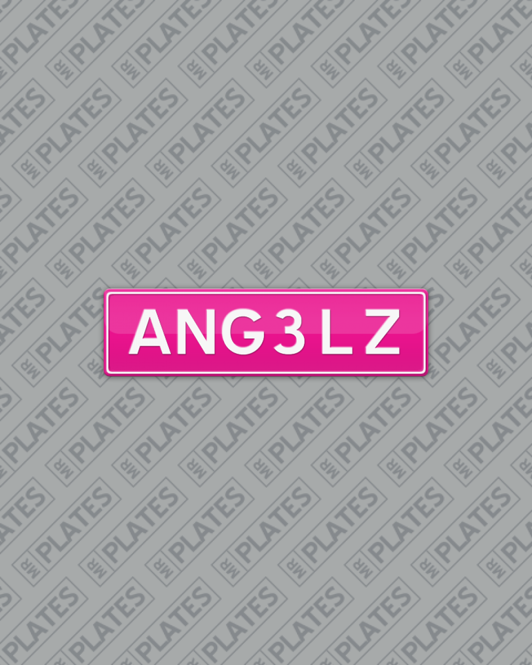 ANG3LZ (ANGELS) Number Plates For Sale, VIC - MrPlates