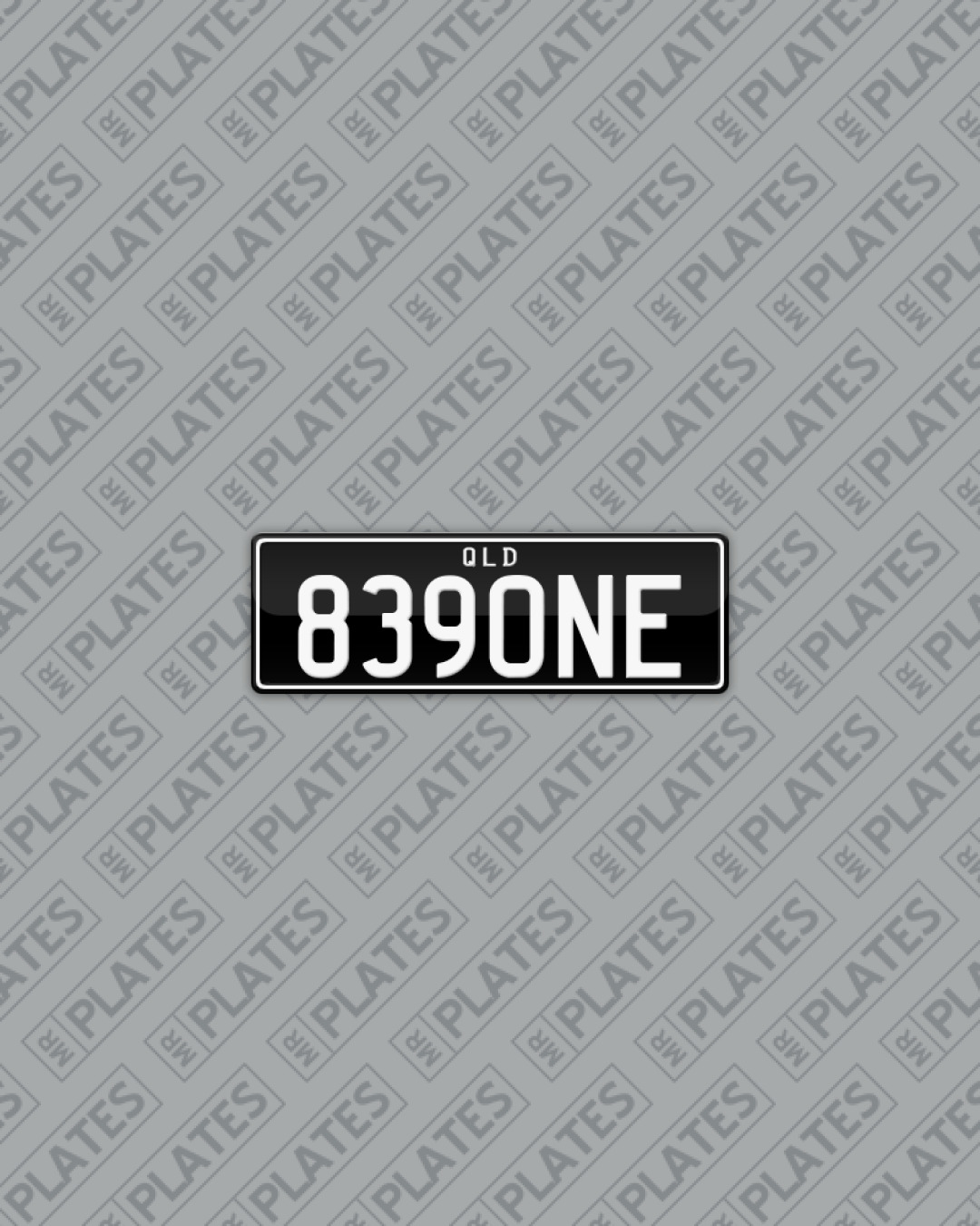 839ONE (BE GONE) Number Plates For Sale, QLD - MrPlates