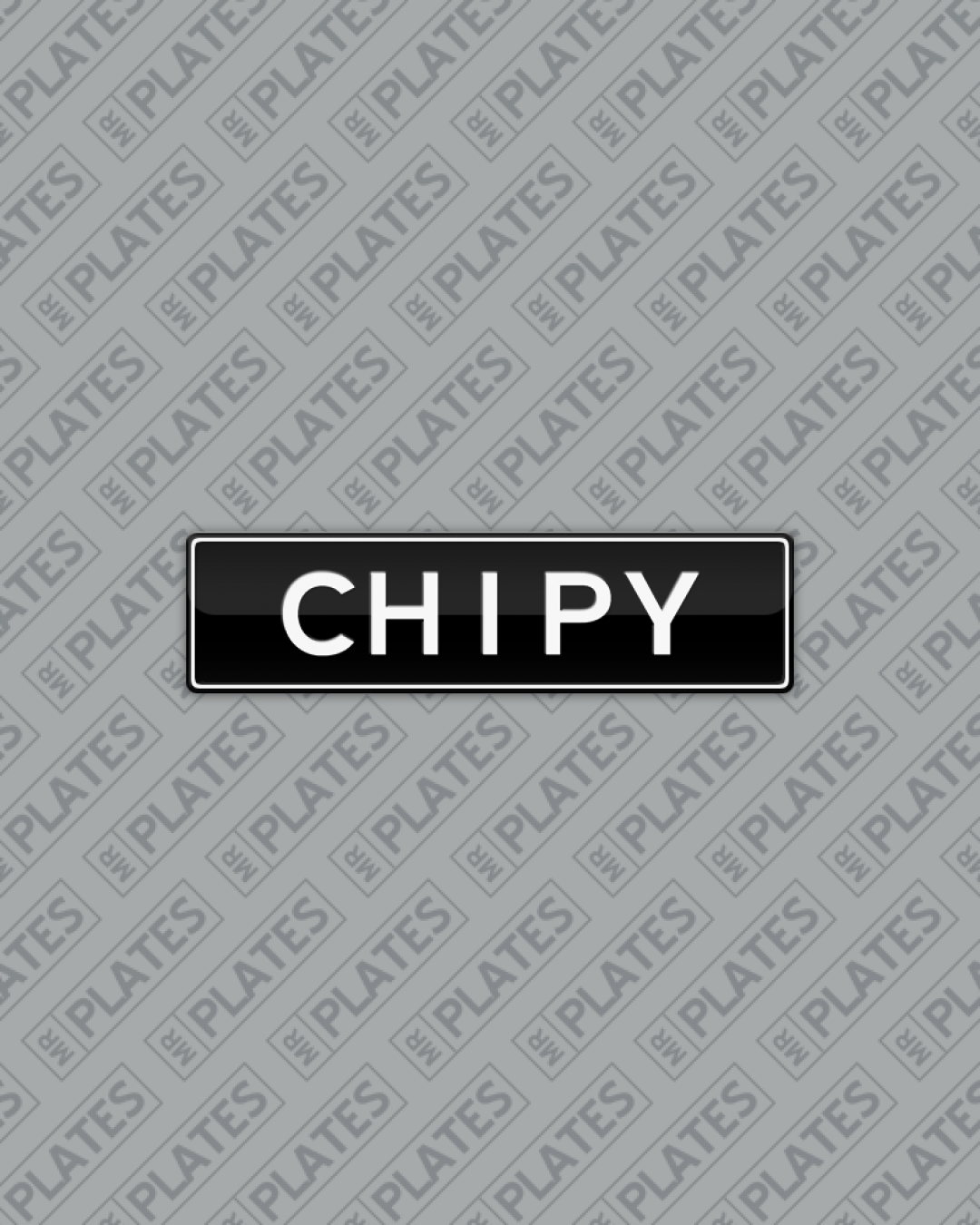 CHIPY (Carpenter) Number Plates For Sale, VIC - MrPlates