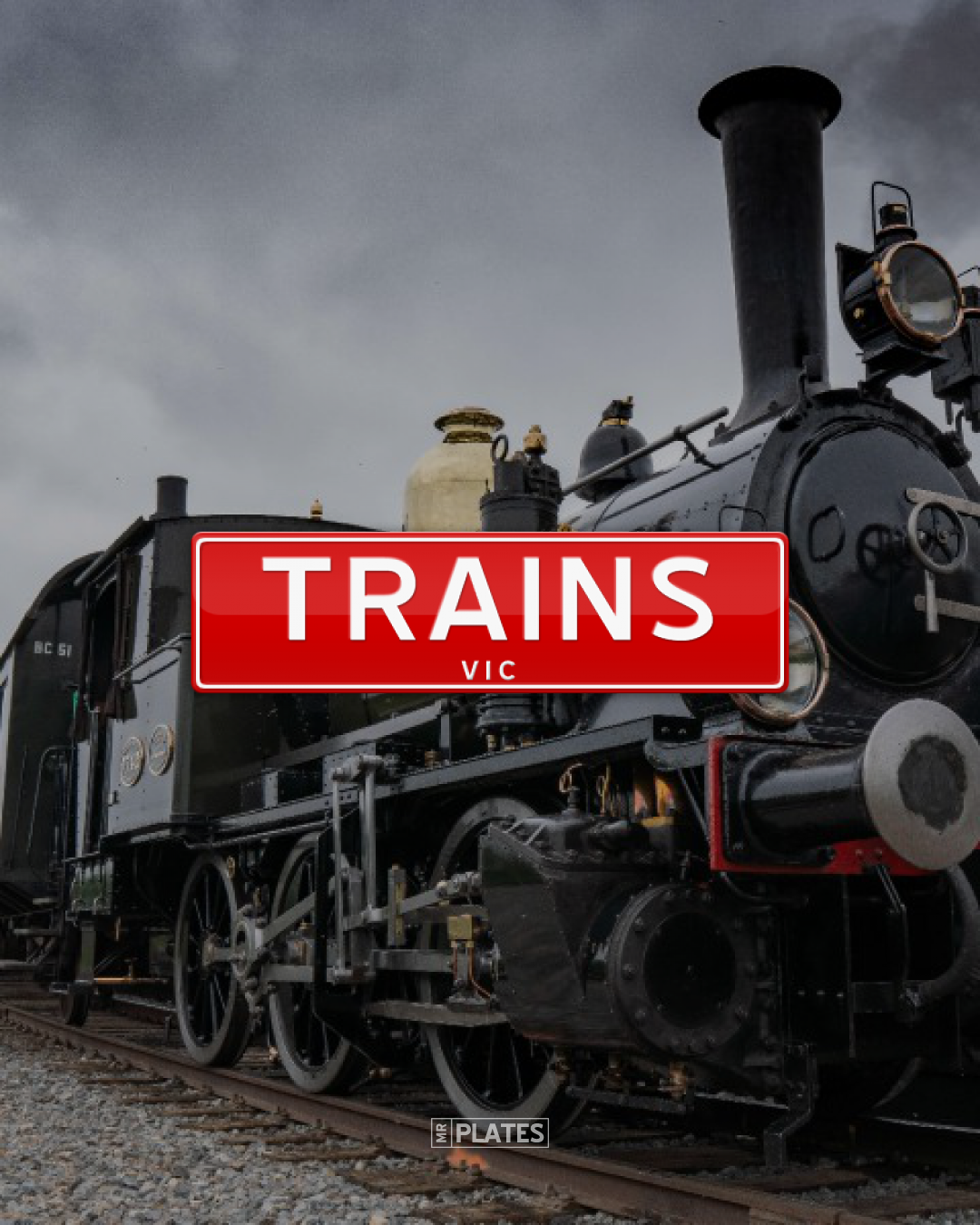 TRAINS Number Plates For Sale, VIC - MrPlates