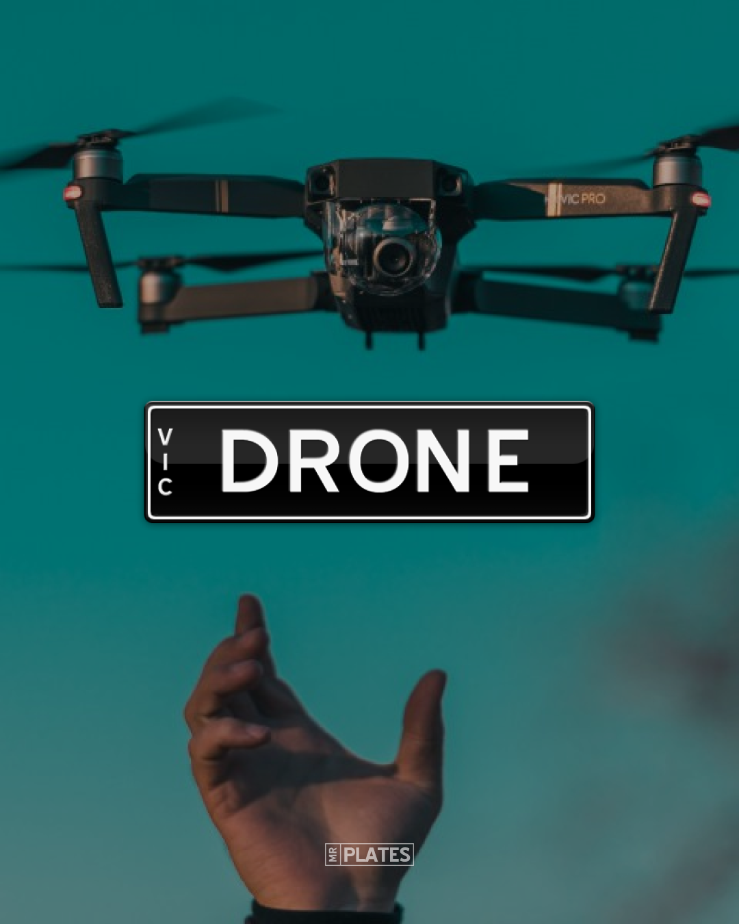 DRONE Number Plates For Sale, VIC - MrPlates