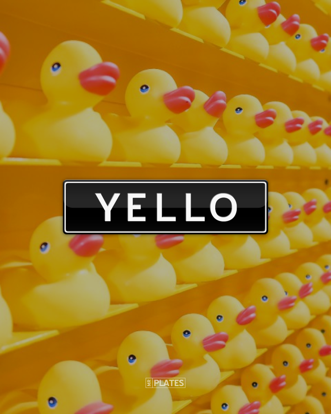 YELLO (YELLOW) Number Plates For Sale, VIC - MrPlates