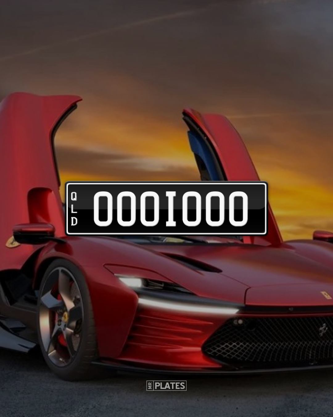 OOOIOOO (GRAPHICAL IMAGE) Number Plates For Sale, QLD - MrPlates
