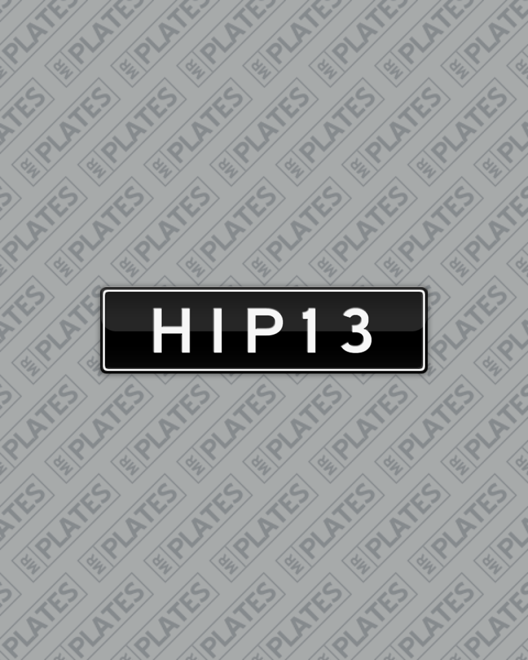 HIP13 (Hippie) Number Plates For Sale, QLD - MrPlates