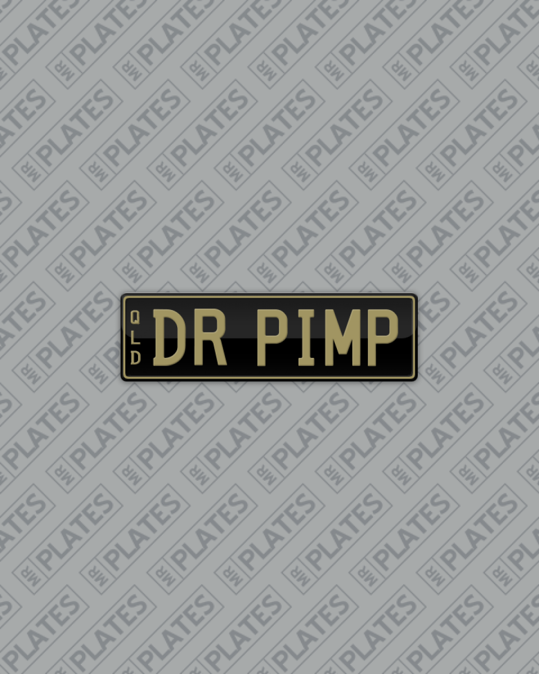 DR PIMP Number Plates For Sale, QLD - MrPlates