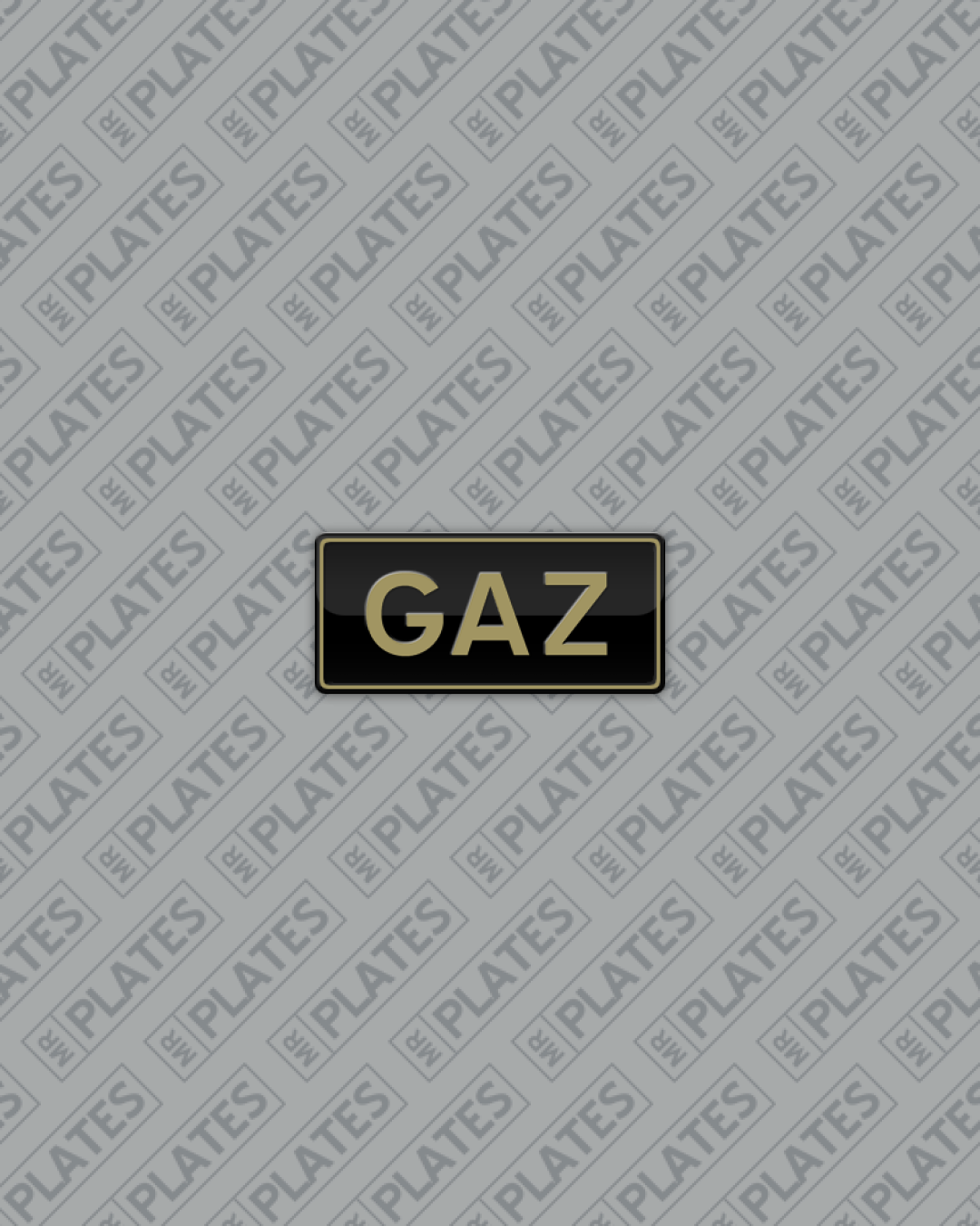GAZ Number Plates For Sale, QLD - MrPlates
