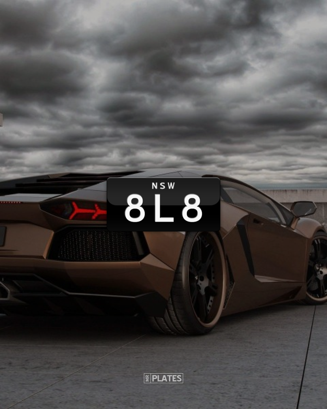 8L8 (The Heritage Look !) Number Plates For Sale, NSW - MrPlates