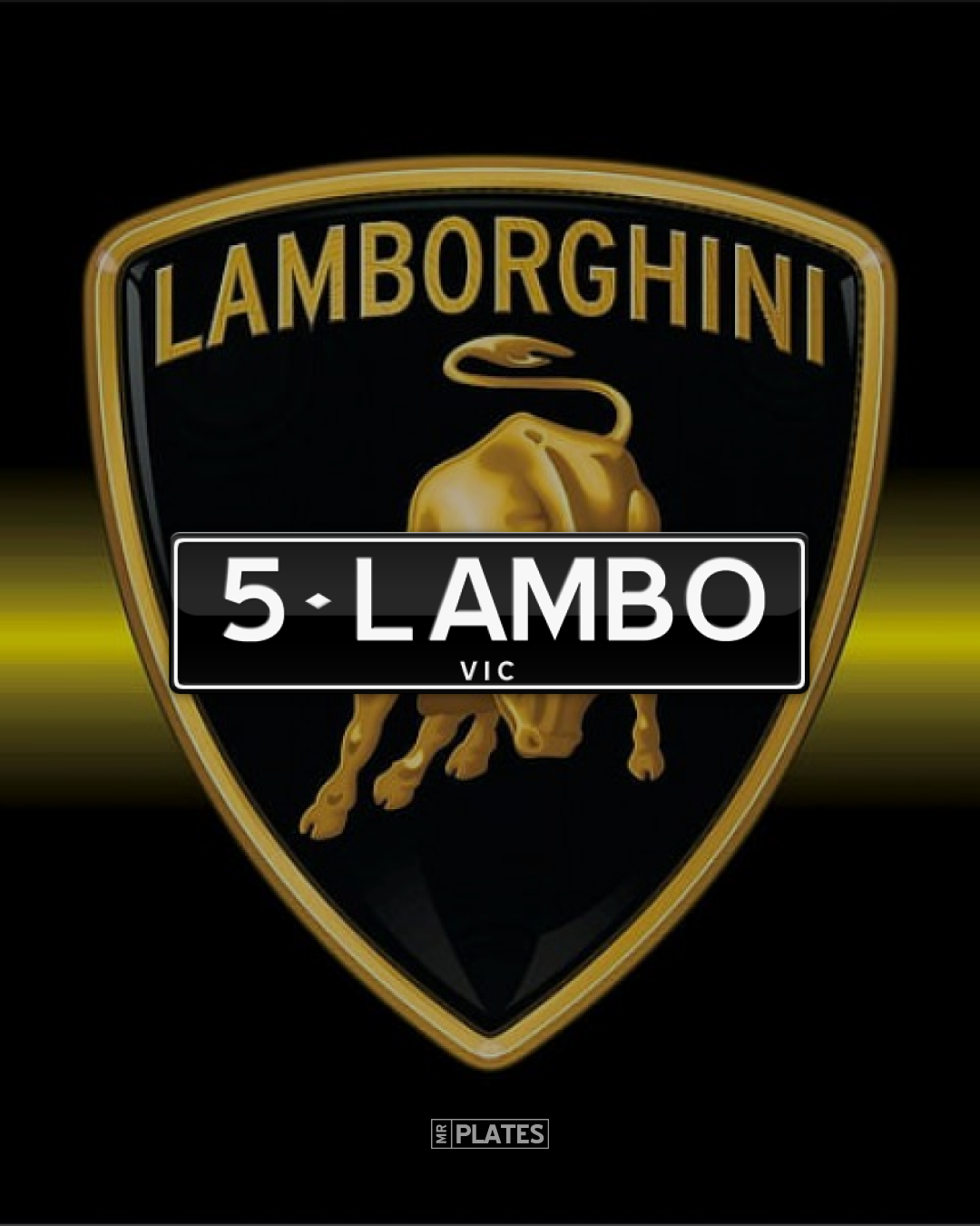 5·LAMBO (Lamborghini) Number Plates For Sale, VIC - MrPlates