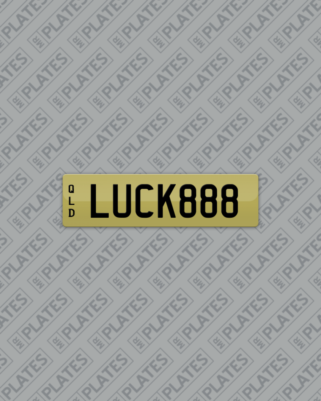 LUCK888 (Lucky Lucky Lucky!) Number Plates For Sale, QLD - MrPlates