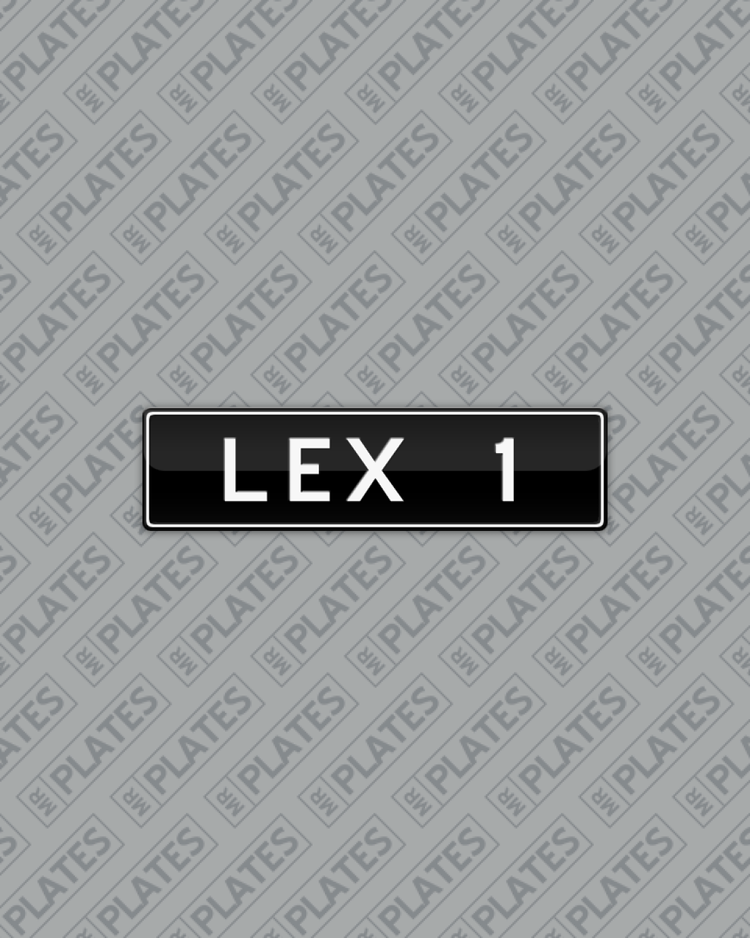 LEX 1 (LEX - 1) Number Plates For Sale, VIC - MrPlates
