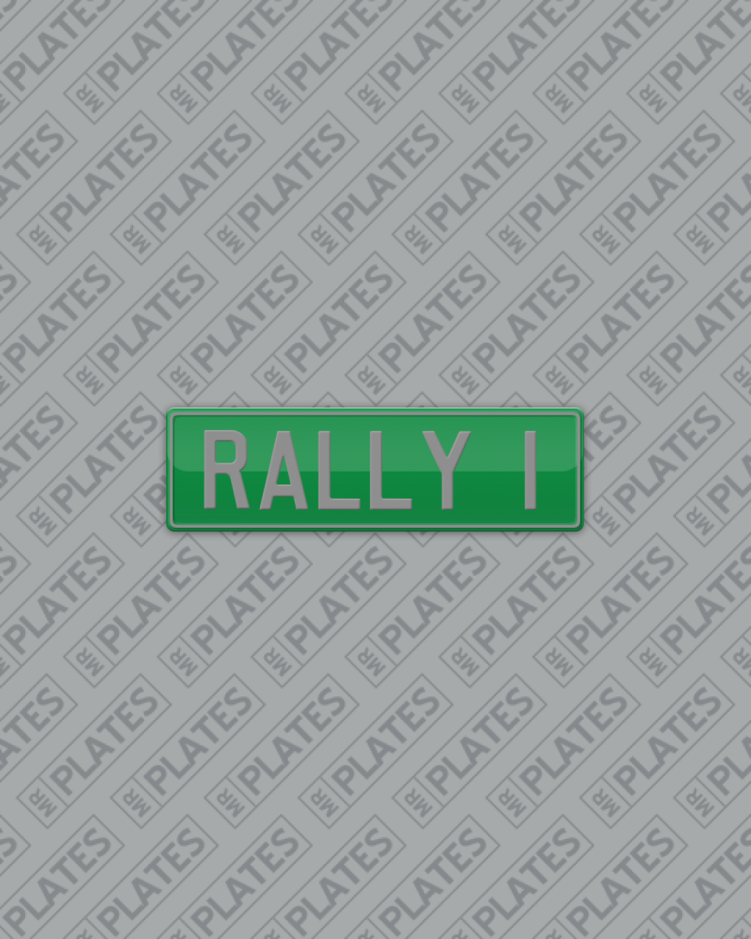 RALLY 1 Number Plates For Sale, QLD - MrPlates
