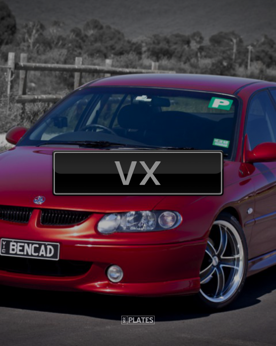 VX (VX Commodore, HSV) Number Plates For Sale, SA - MrPlates