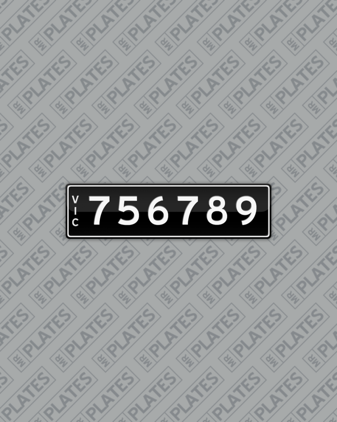 756789 Number Plates For Sale, VIC - MrPlates
