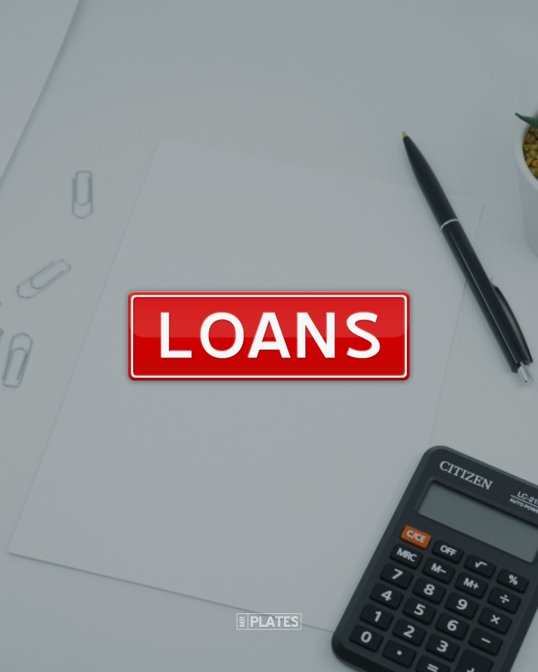 LOANS Number Plates For Sale, VIC - MrPlates