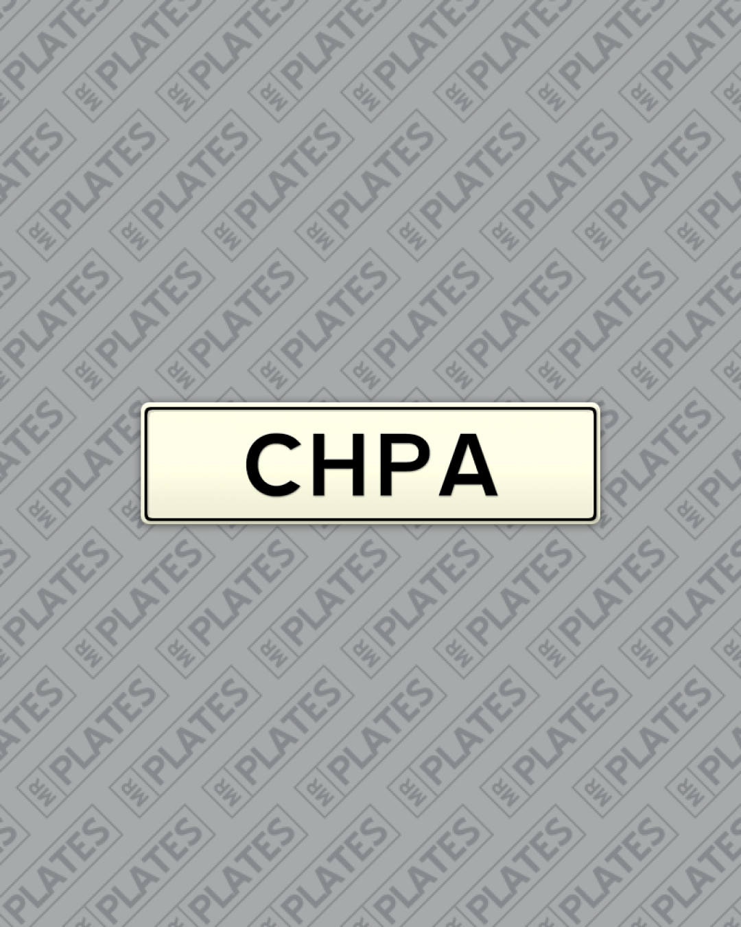 CHPA (Chopper) Number Plates For Sale - MrPlates