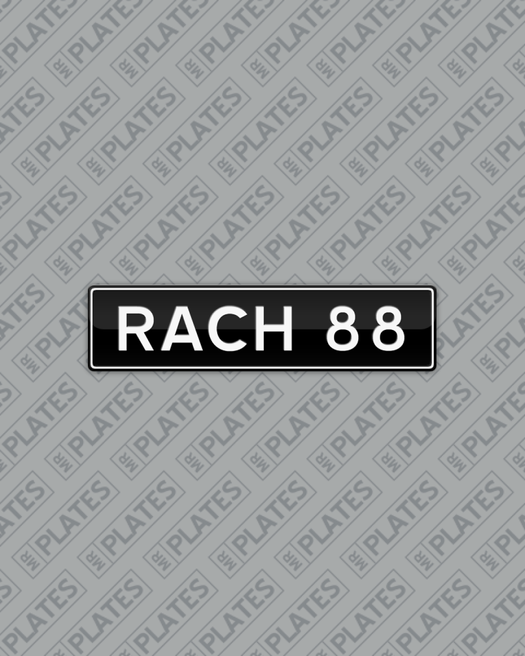 RACH 88 Number Plates For Sale, QLD - MrPlates