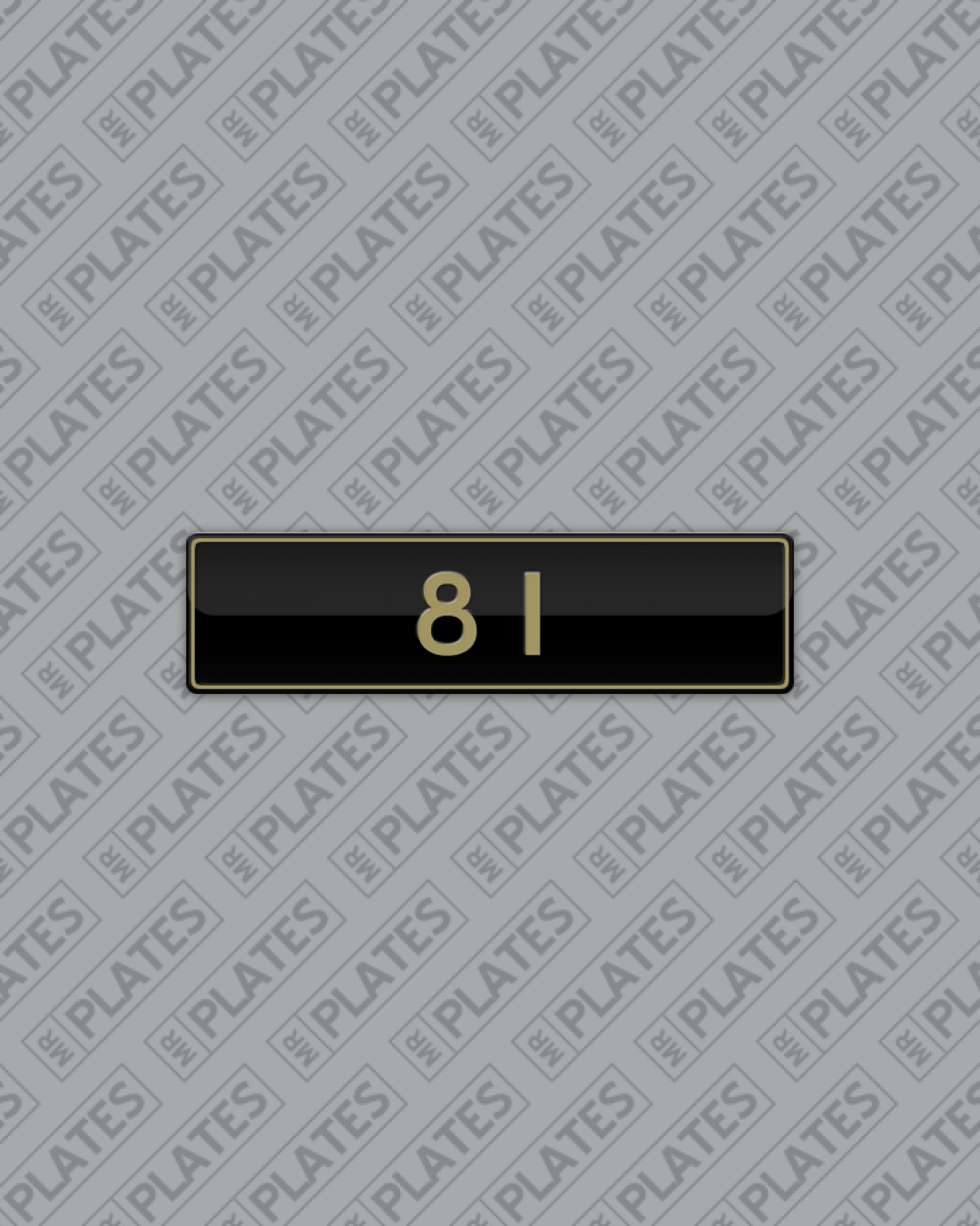 8I Number Plates For Sale, VIC - MrPlates