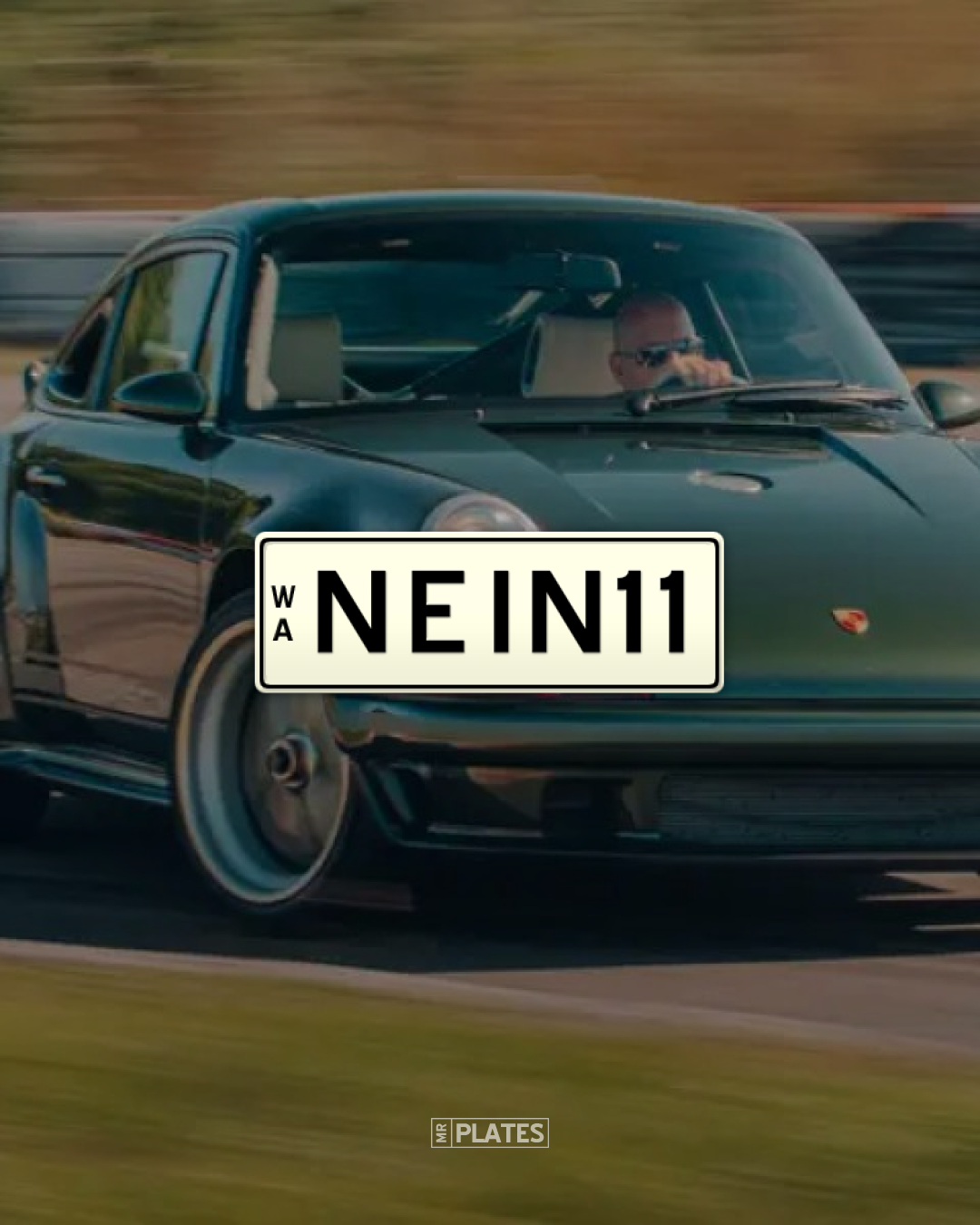 NEIN11 (911) Number Plates For Sale, WA - MrPlates