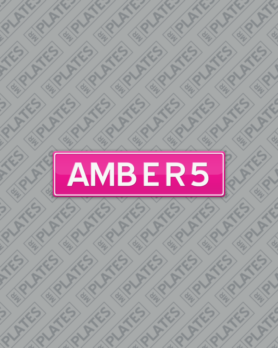 AMBER5 (AMBERS) Number Plates For Sale, NSW - MrPlates