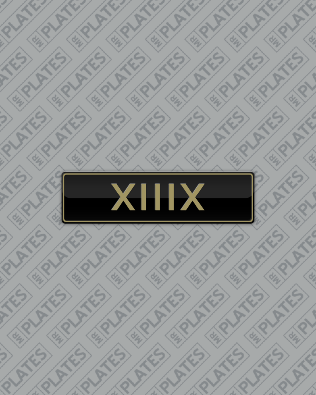 XIIIX Number Plates For Sale, NSW - MrPlates