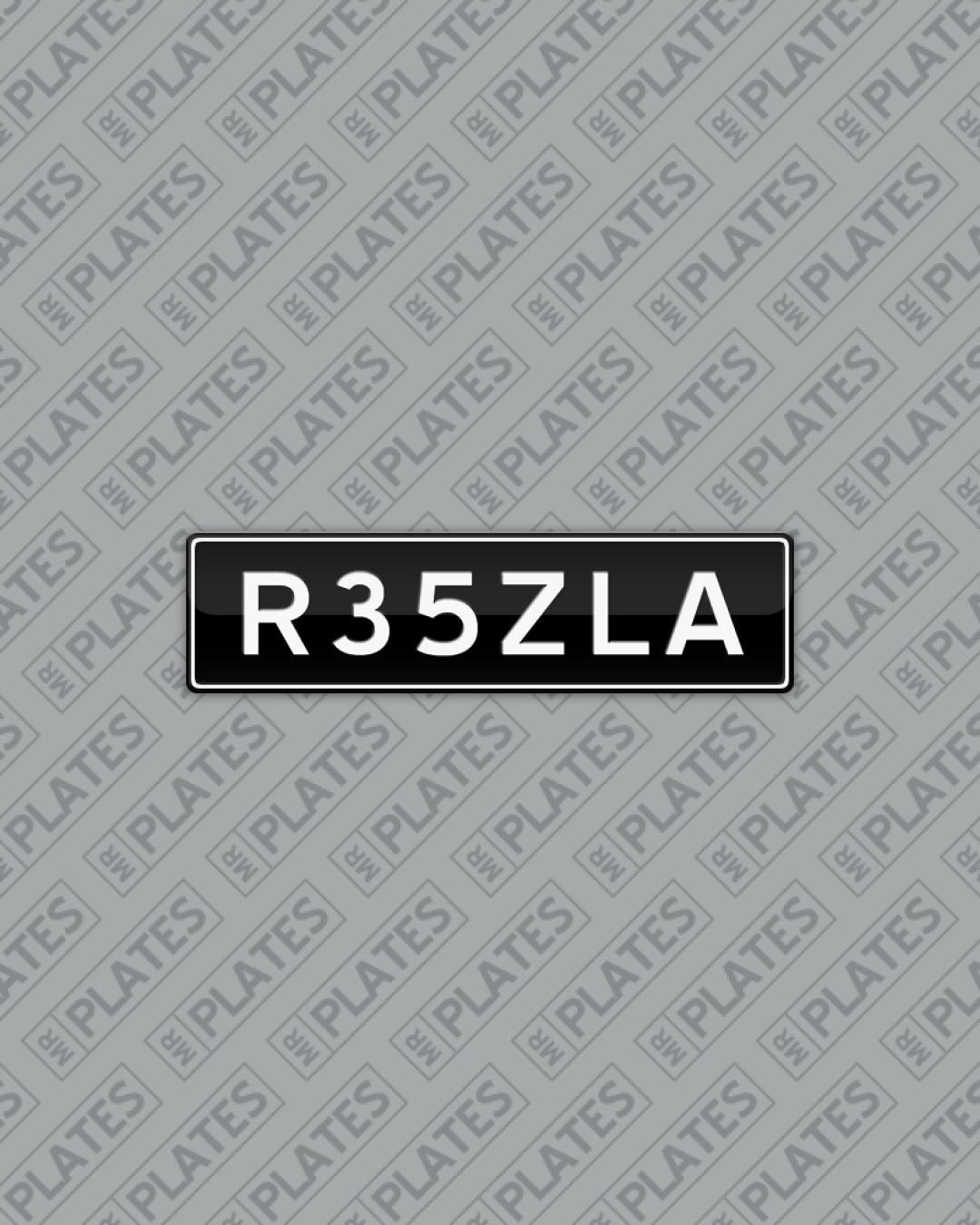 R35ZLA (R35 Godzilla) Number Plates For Sale, VIC - MrPlates