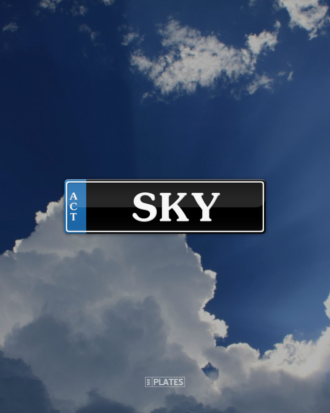 SKY Number Plates For Sale, ACT - MrPlates