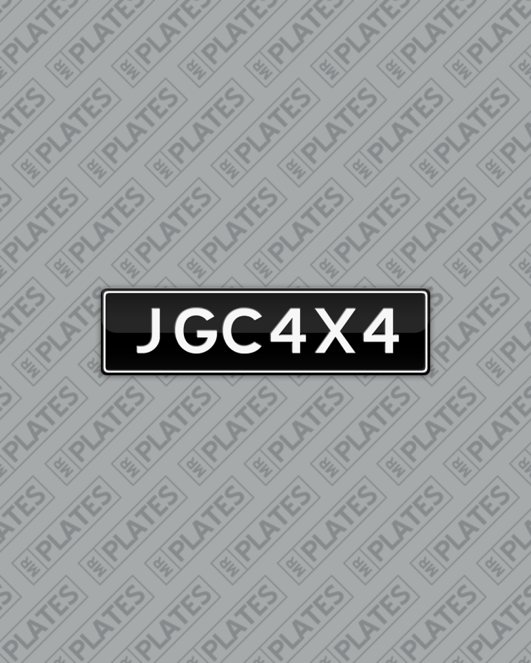 JGC4X4 (Jeep Grand Cherokee 4X4) Number Plates For Sale, VIC - MrPlates