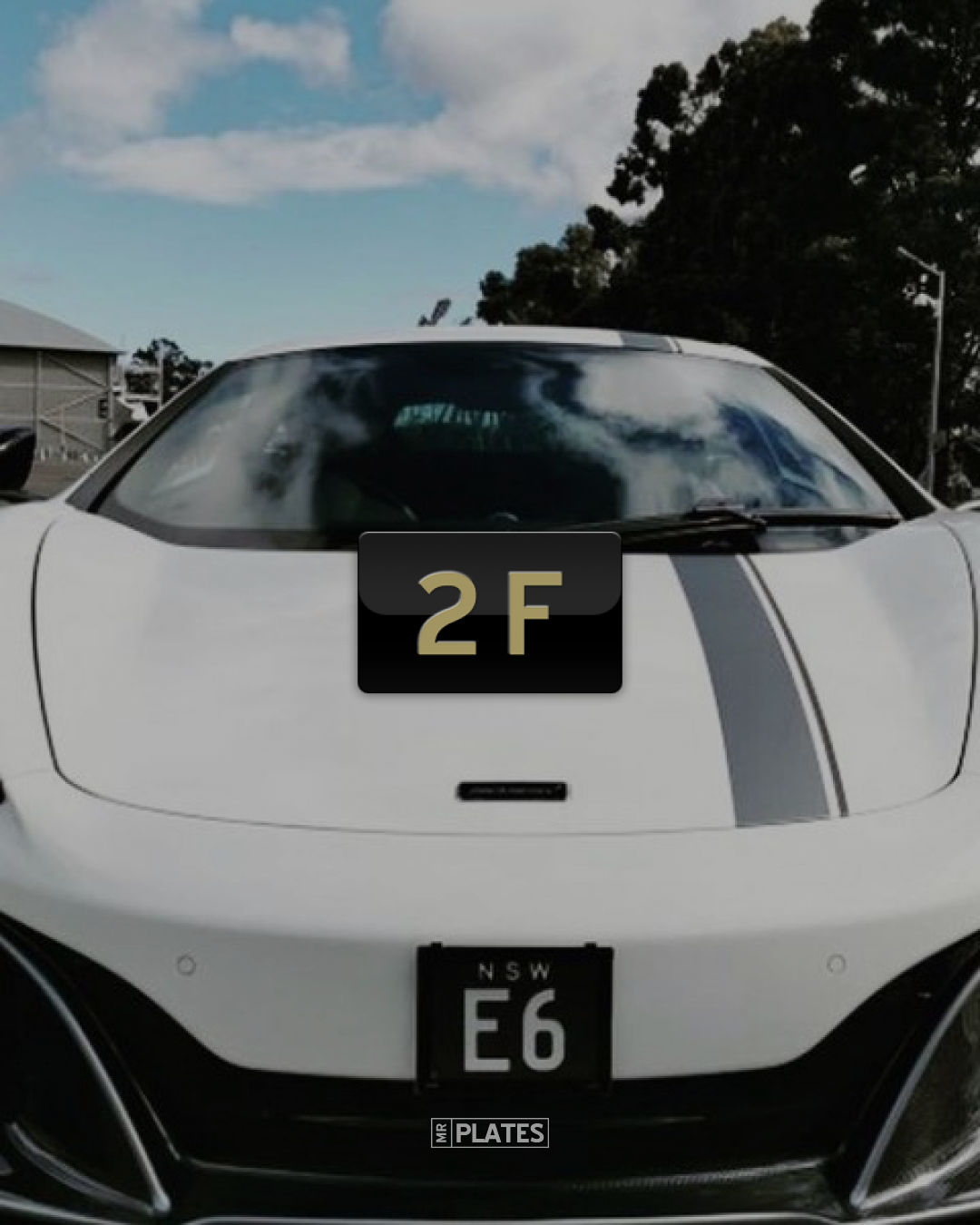 2F (2F (Two Fks)) Number Plates For Sale, WA - MrPlates