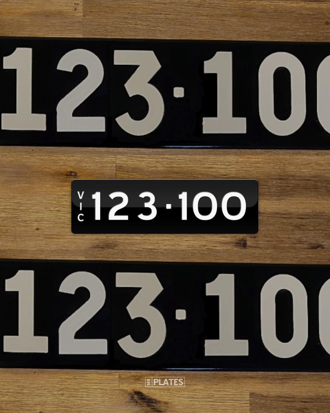 123·100 (A-Grade Genuine Heritage Plate) Number Plates For Sale, VIC ...