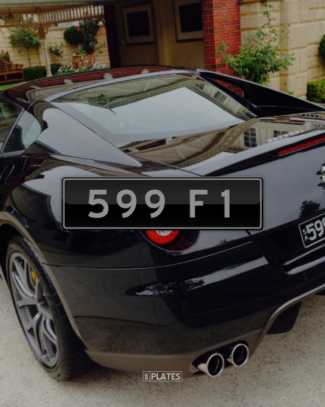 599 F1 (Ferrari 599 F1) Number Plates For Sale, SA - MrPlates
